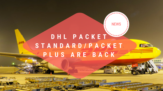 DHL Packet Standard/Packet Plus Are Back - ZenMarket.jp - Japan ...